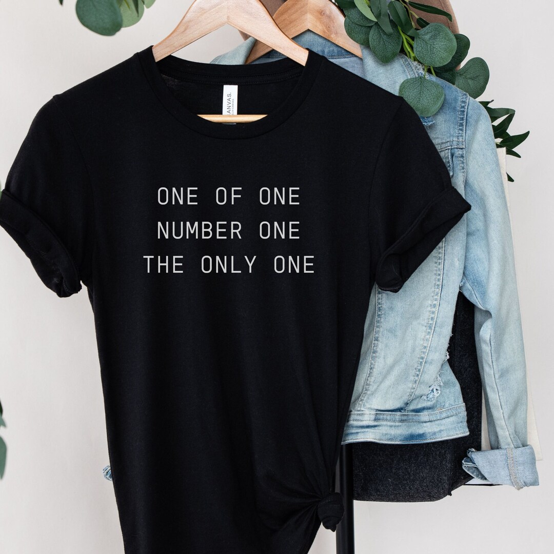 One of One, Number One, Only One, Self Love Renaissance Unisex Jersey ...