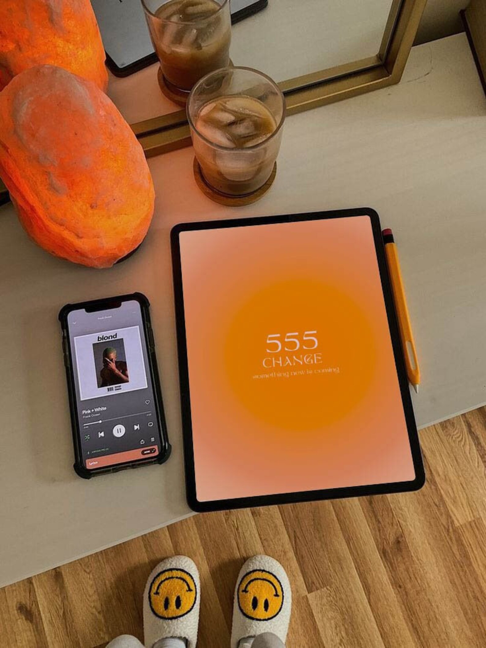 Imac MacBook Desktop Wallpaper Angel Numbers Aesthetic Gradient ...