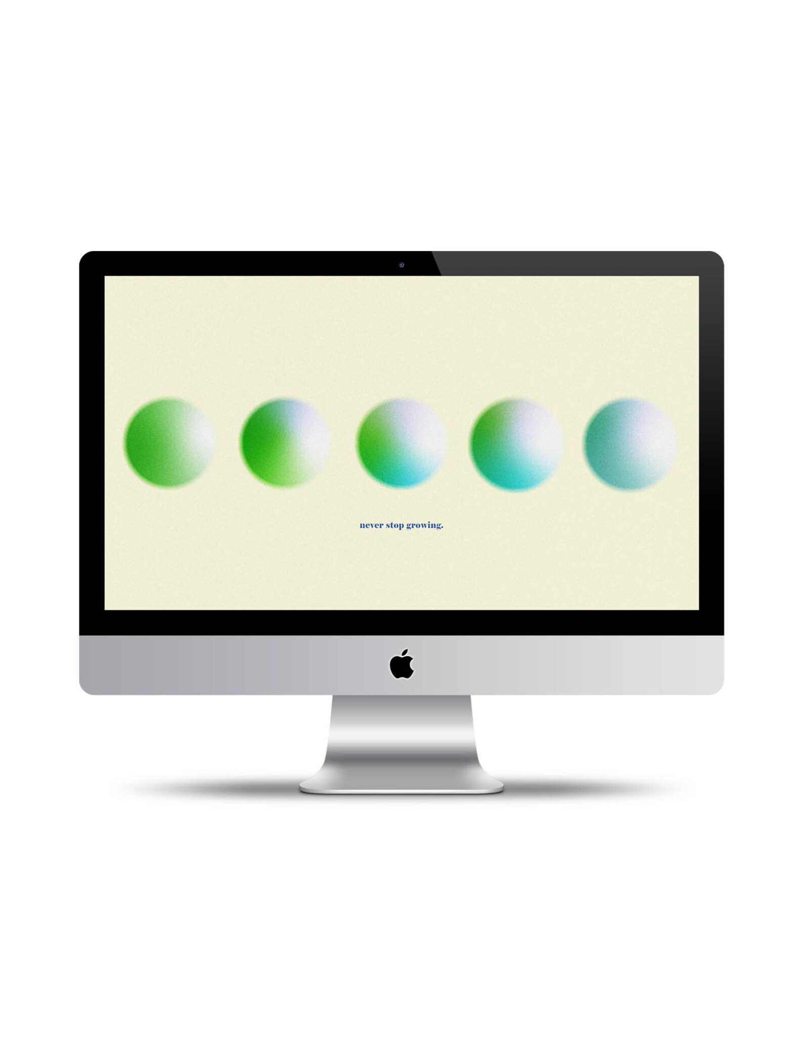 Imac MacBook Desktop Wallpaper Self Improvement Aesthetic Gradient ...