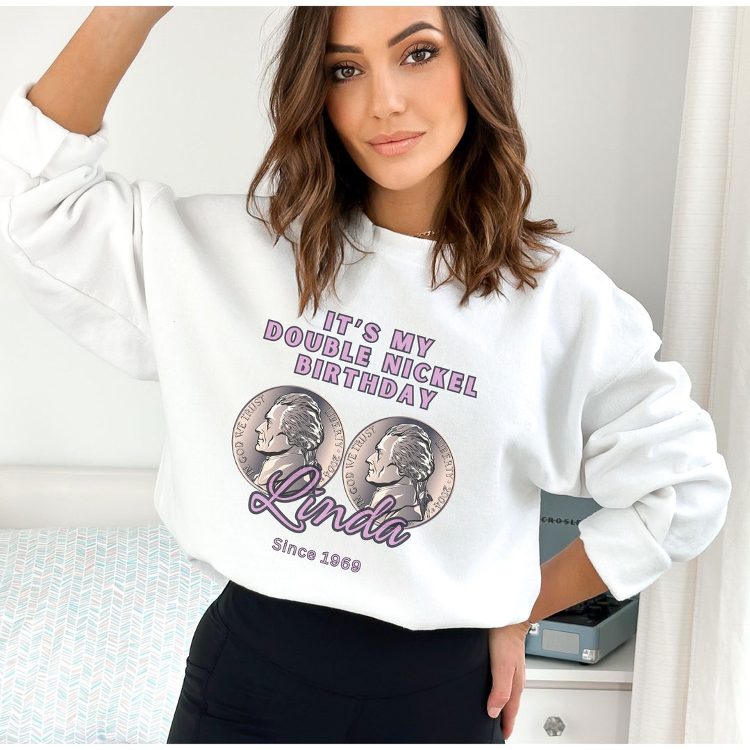 Double Nickel Birthday Shirt 55th Birthday Personalized Shirt Mama ...