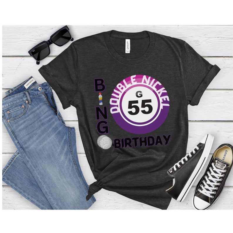 Double Nickel - Bingo B-day Shirt BC Tee - Etsy