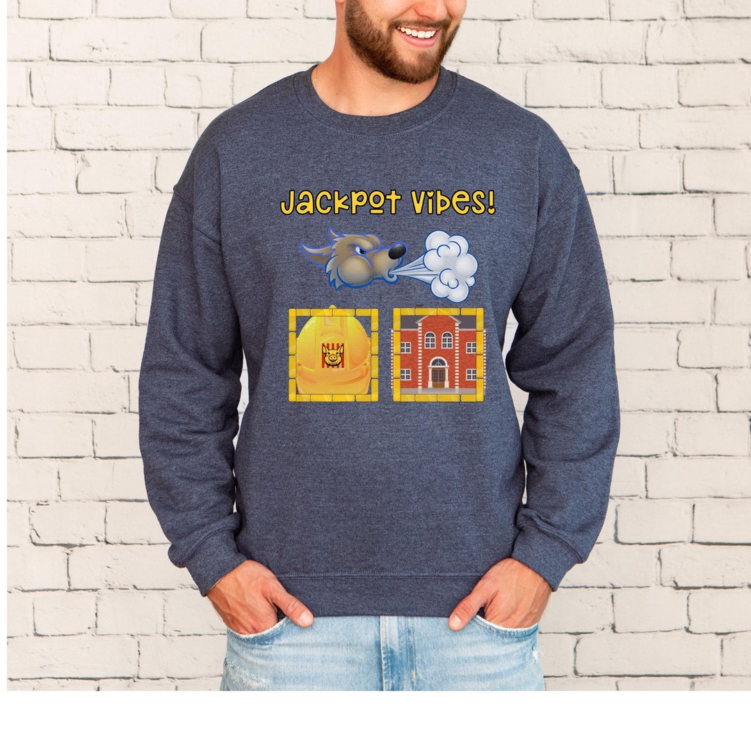 Casino Jackpot Vibes Huff Puff Shirt Lucky Slot Machine Tee Jackpot ...