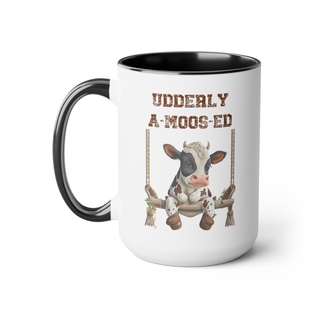 Dairy Cow Mug, Milking Cow Gift, Cow Udder Gift, Funny Cow Mug, Country ...