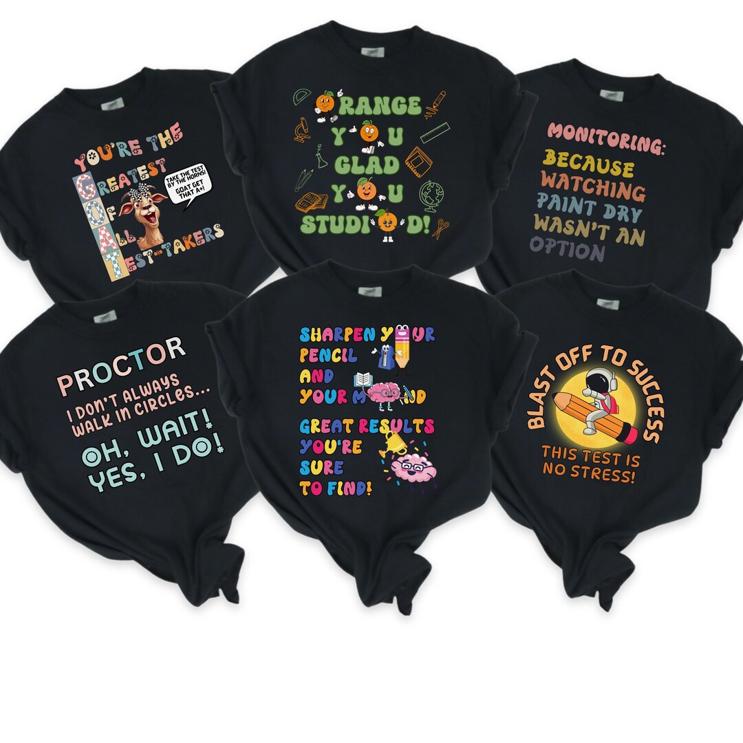 State Testing Shirt, Teacher Test Day Shirt, Testing Coordinator Tee ...