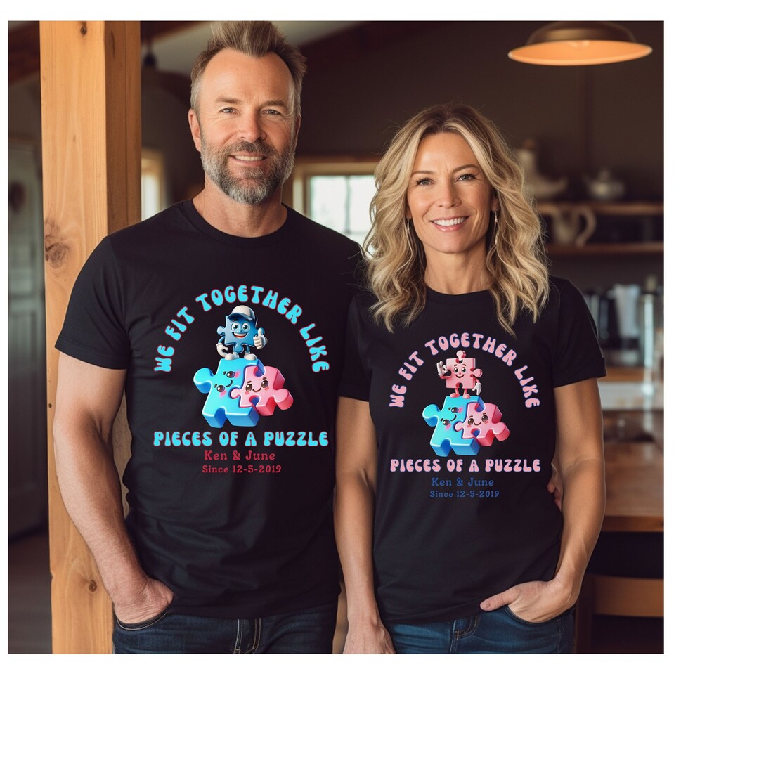 Jigsaw Puzzle Lovers Shirt, Puzzle Pieces Custom, Puzzle Love Shirt ...
