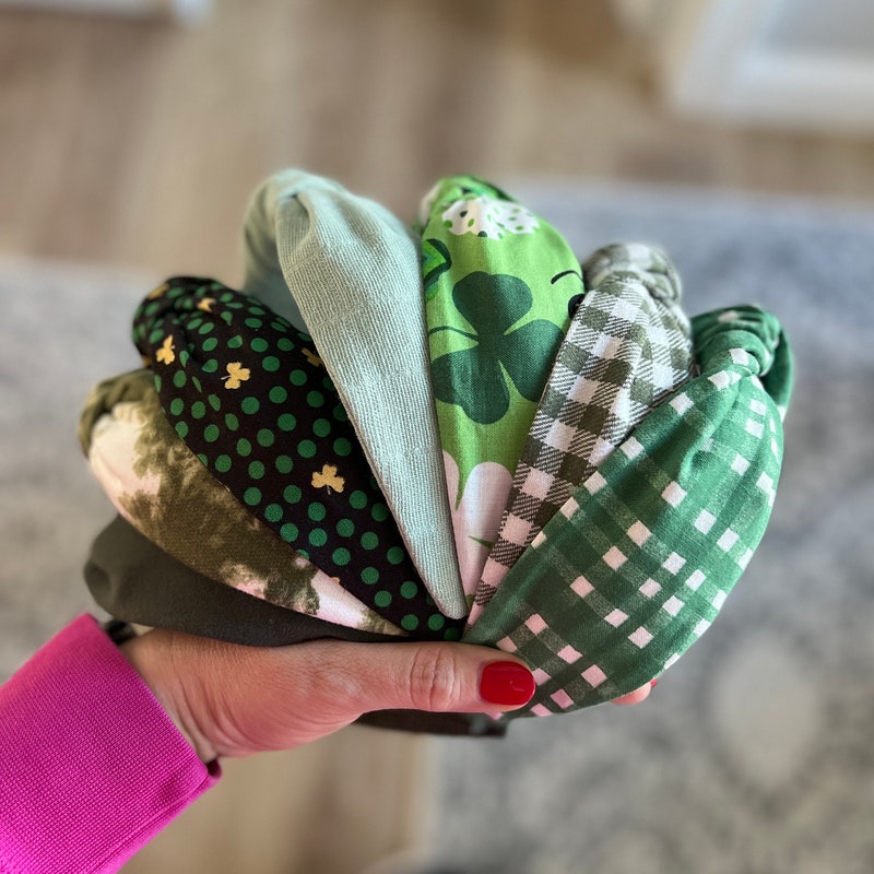 St Patricks Headband - Etsy
