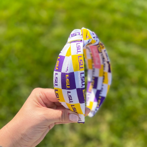 Lsu Headband - Etsy