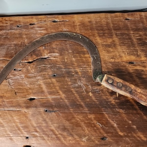Vintage Hand Scythe, Farmyard - Etsy