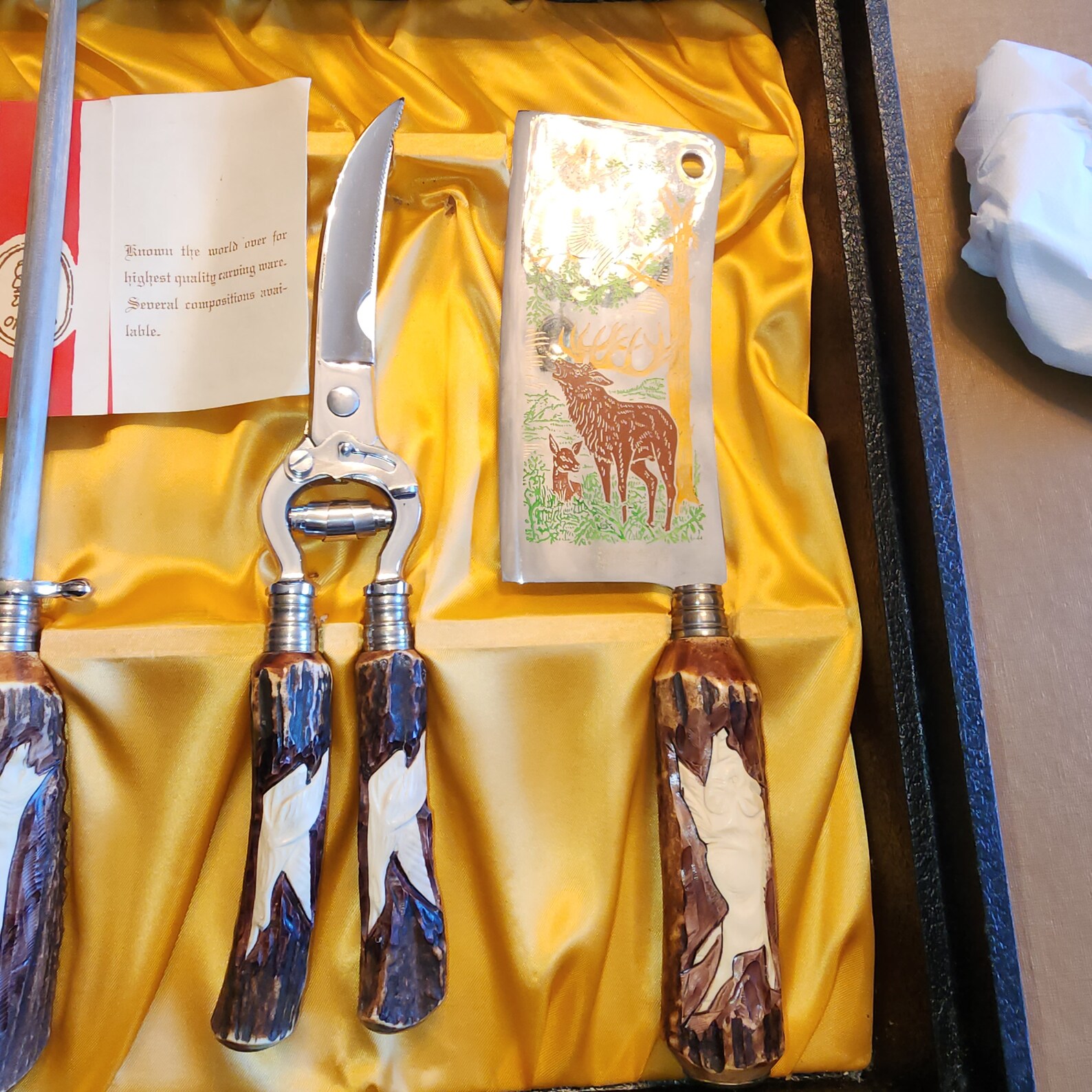 Vintage Anton Wingen Jr. Solingen Germany Rostfrei Engraved - Etsy