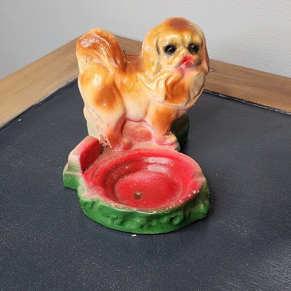 Vintage Chalk Dog - Etsy
