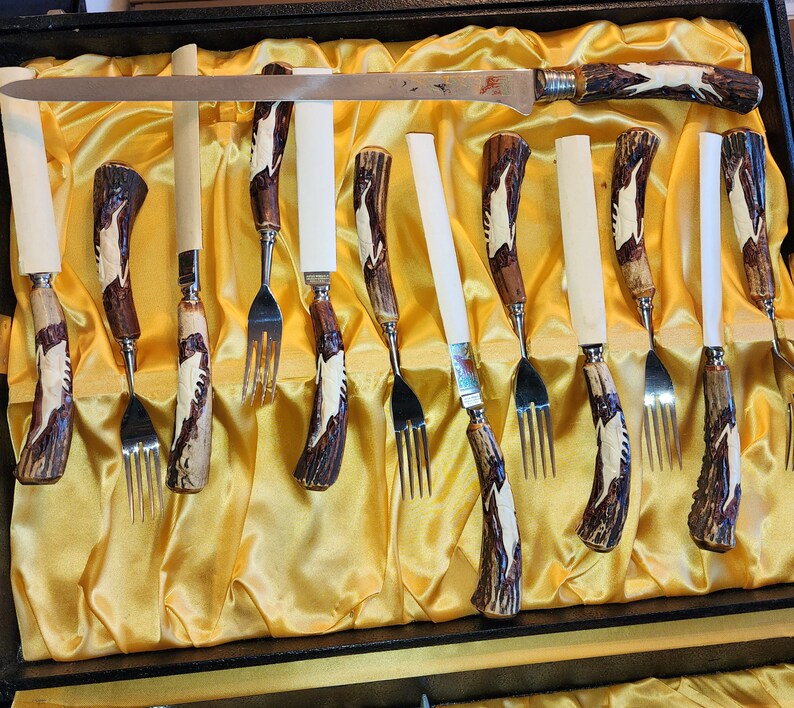 Vintage Anton Wingen Jr. Solingen Germany Rostfrei Engraved - Etsy