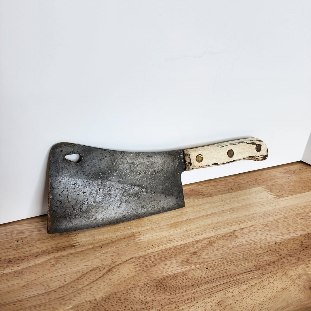1940's Simmons Hardware Co. SIMCO Forged Carbon Steel Meat Cleaver - Etsy