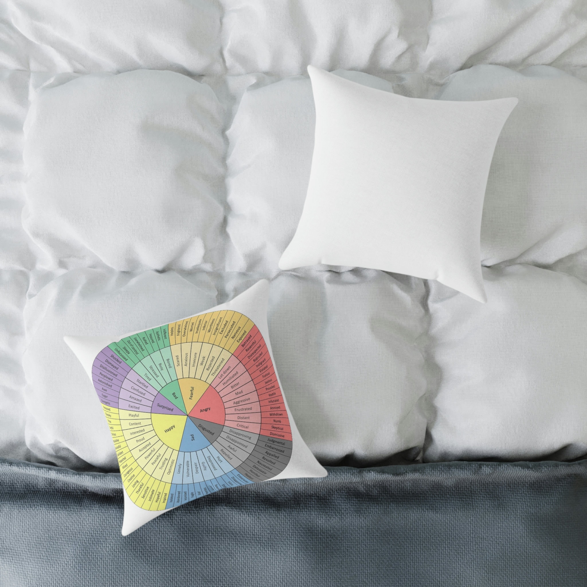 Colorful Feelings Wheel Pillow - Etsy
