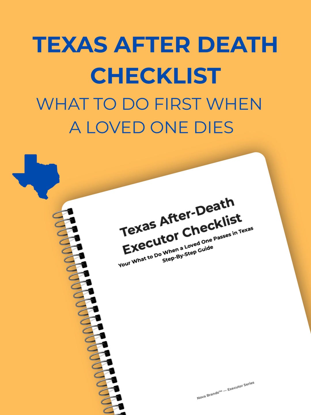 Texas Estate Executor Checklist | Probate Guide (printable PDF) - Etsy