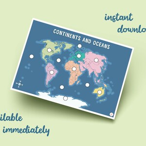 World Maps Activity Pack | Cut Paste Label Geography Learning Education ...