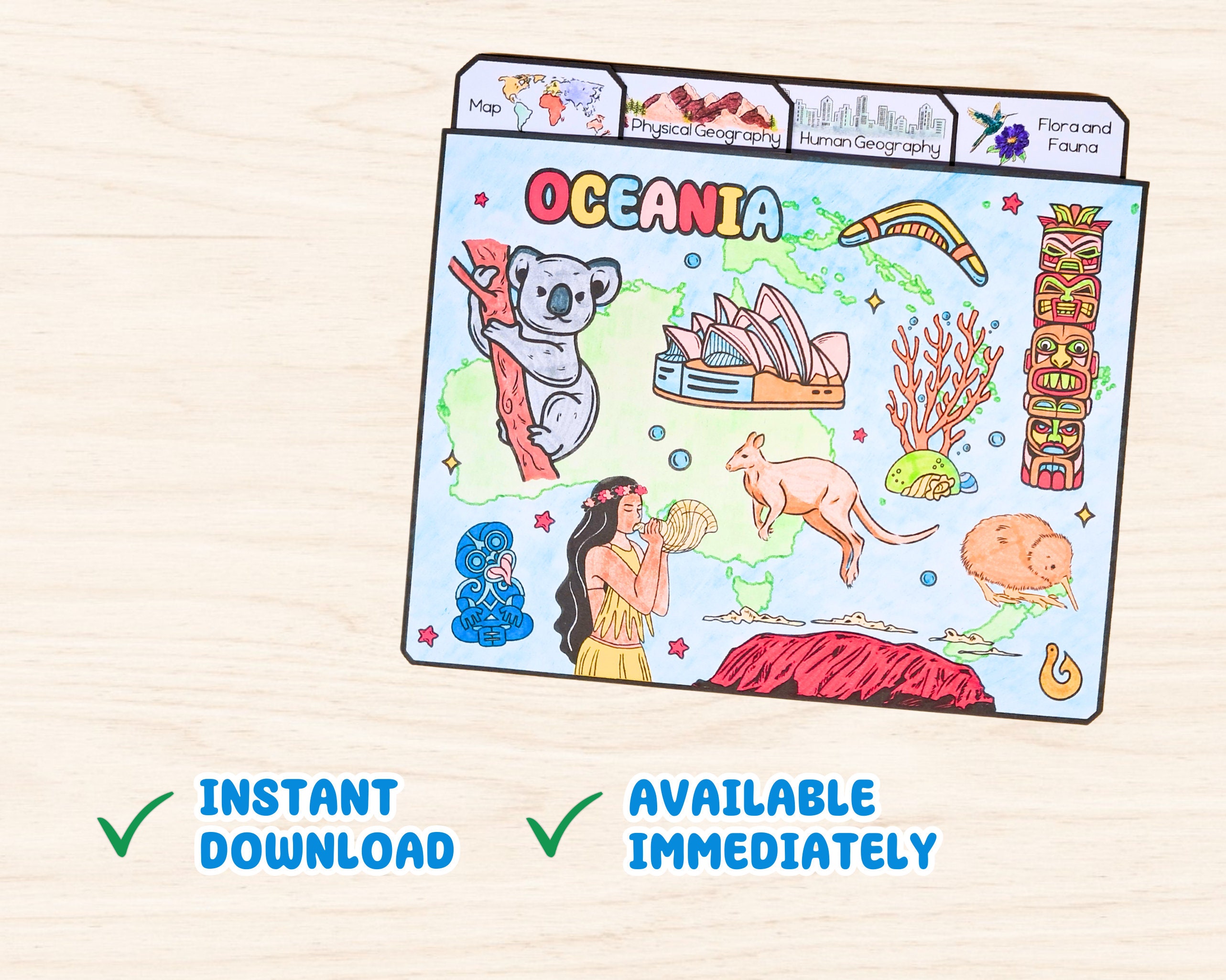 Oceania Human Geography