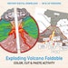 Volcano Foldable Activity | Earth Geography Science Learning Montessori ...