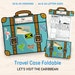 Caribbean Travel Case Foldable | Geography Creative Learning Kids ...
