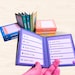 Earth Space Mini Books, Printable Science Craft Activity (digital ...