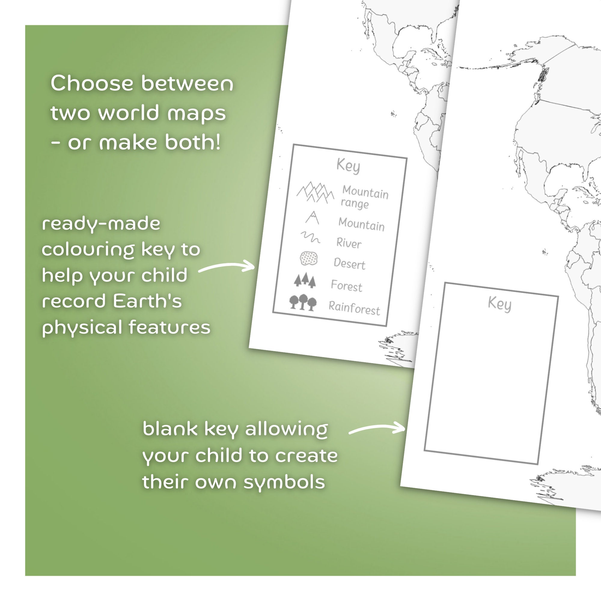 World Map Foldable Activity | Learn About Earth Geography Creatively ...
