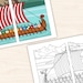 Viking Map & Longship Foldable Activity, Printable History Learning for ...