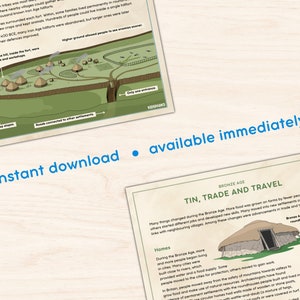 Printable Bronze Age and Iron Age Fact Files | Prehistoric Human ...
