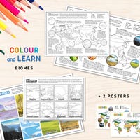 Biomes Posters | Biomes | Science Classroom Decor Taiga Deciduous ...