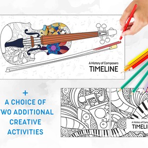 Composers Foldable Timeline | History of Music, Timeline Activity ...