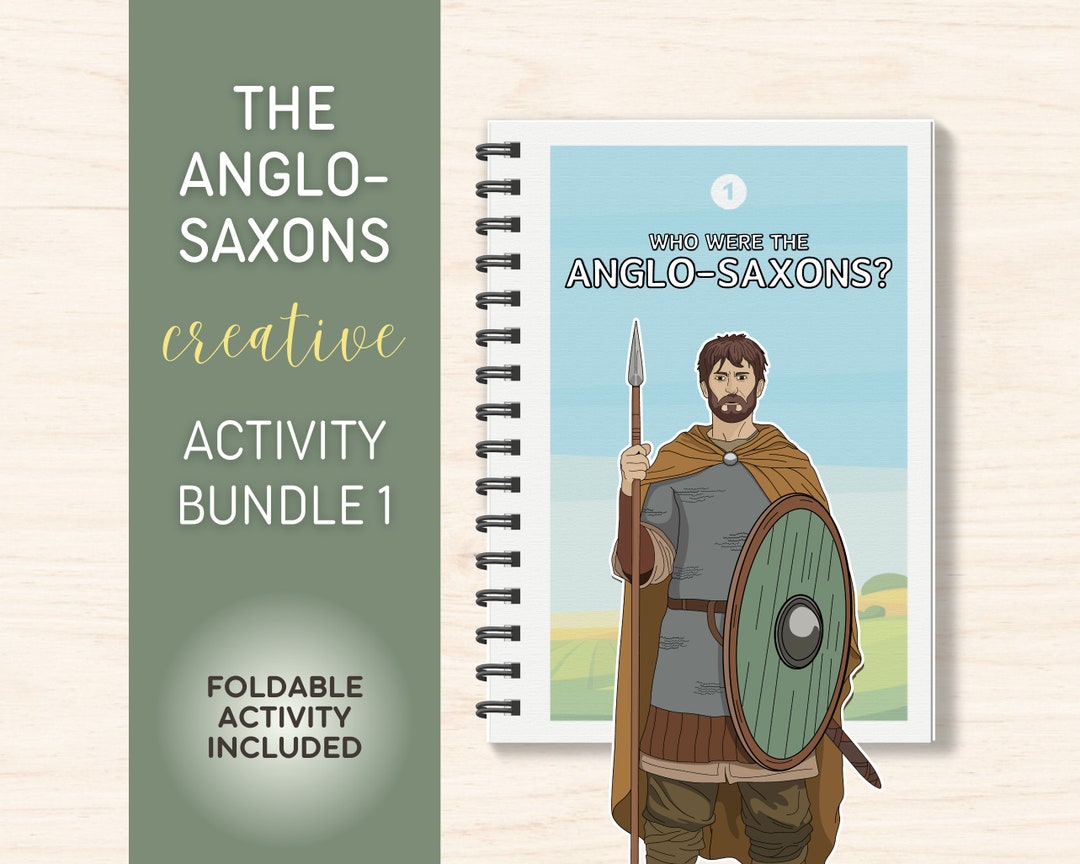 History Activity Bundle Anglo-saxons Fact File Comprehension Foldable ...