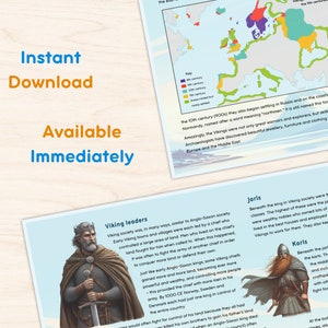 The Vikings Fact Files | Educate Kids About British History Learning ...