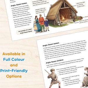 Anglo-saxons Fact Files | Educate Kids About British History Learning ...