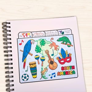 Bundle: 7 Continents Pocket Activities, Geography Knowledge Kids ...