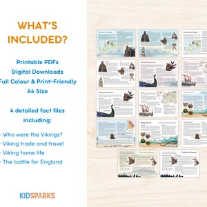 The Vikings Fact Files | Educate Kids About British History Learning ...