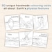 Physical Geography Flash Cards Activity, Colouring Craft Educate About ...