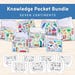 Bundle: 7 Continents Pocket Activities, Geography Knowledge Kids ...