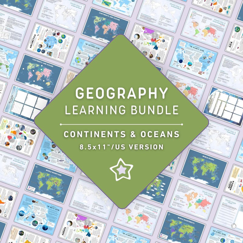 Geography Lesson 5 Vip - Etsy Australia