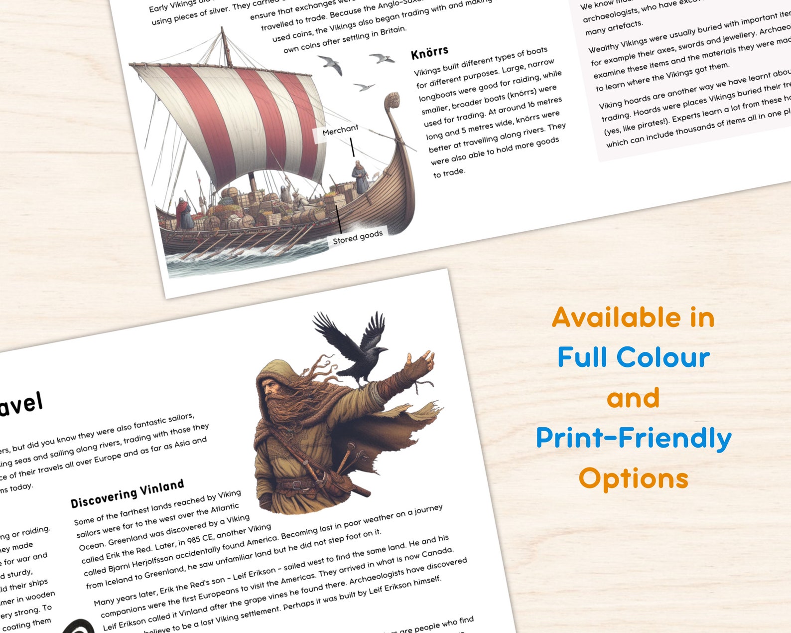 The Vikings Fact Files | Educate Kids About British History Learning ...