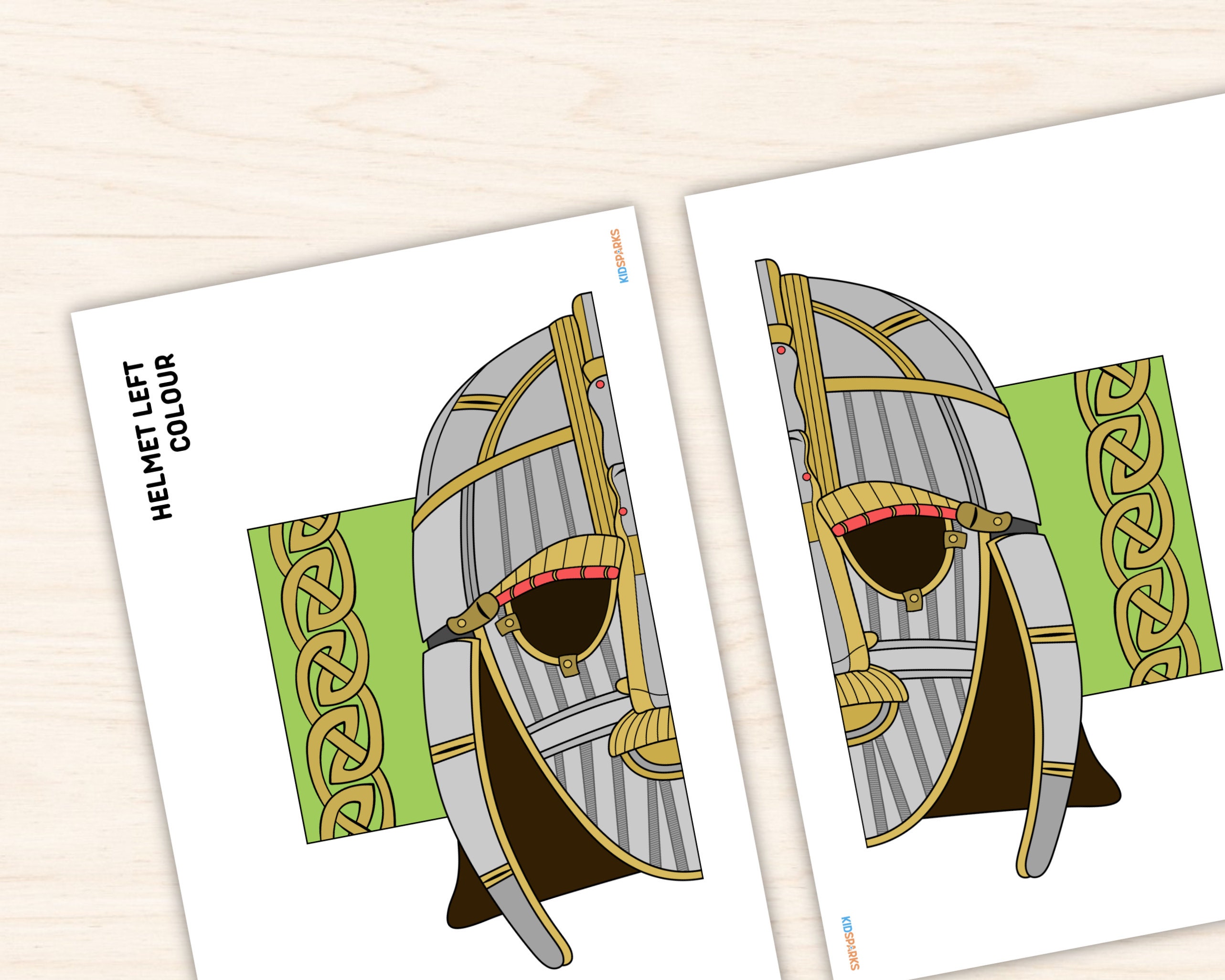 Printable Anglo-saxons Timeline Foldable AD & CE Educate About British ...