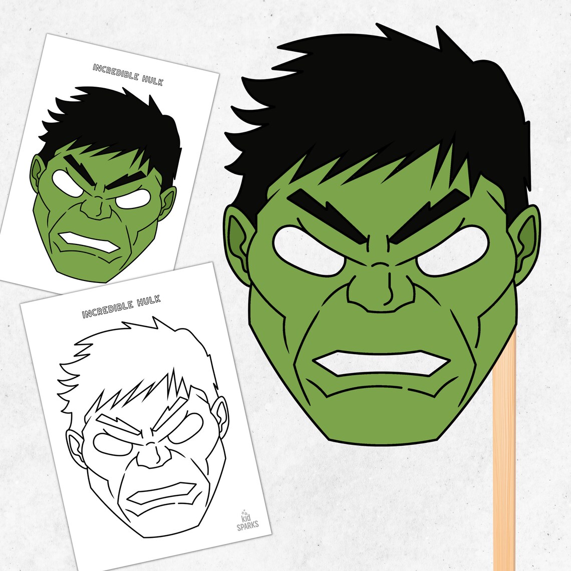 Superhero Masks | Halloween Costume, Photo Booth Masks, Props, Comic ...