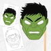 Superhero Masks | Halloween Costume, Photo Booth Masks, Props, Comic ...
