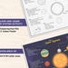 Solar System Printable Colouring Fact File, KS2 Science, Earth and ...