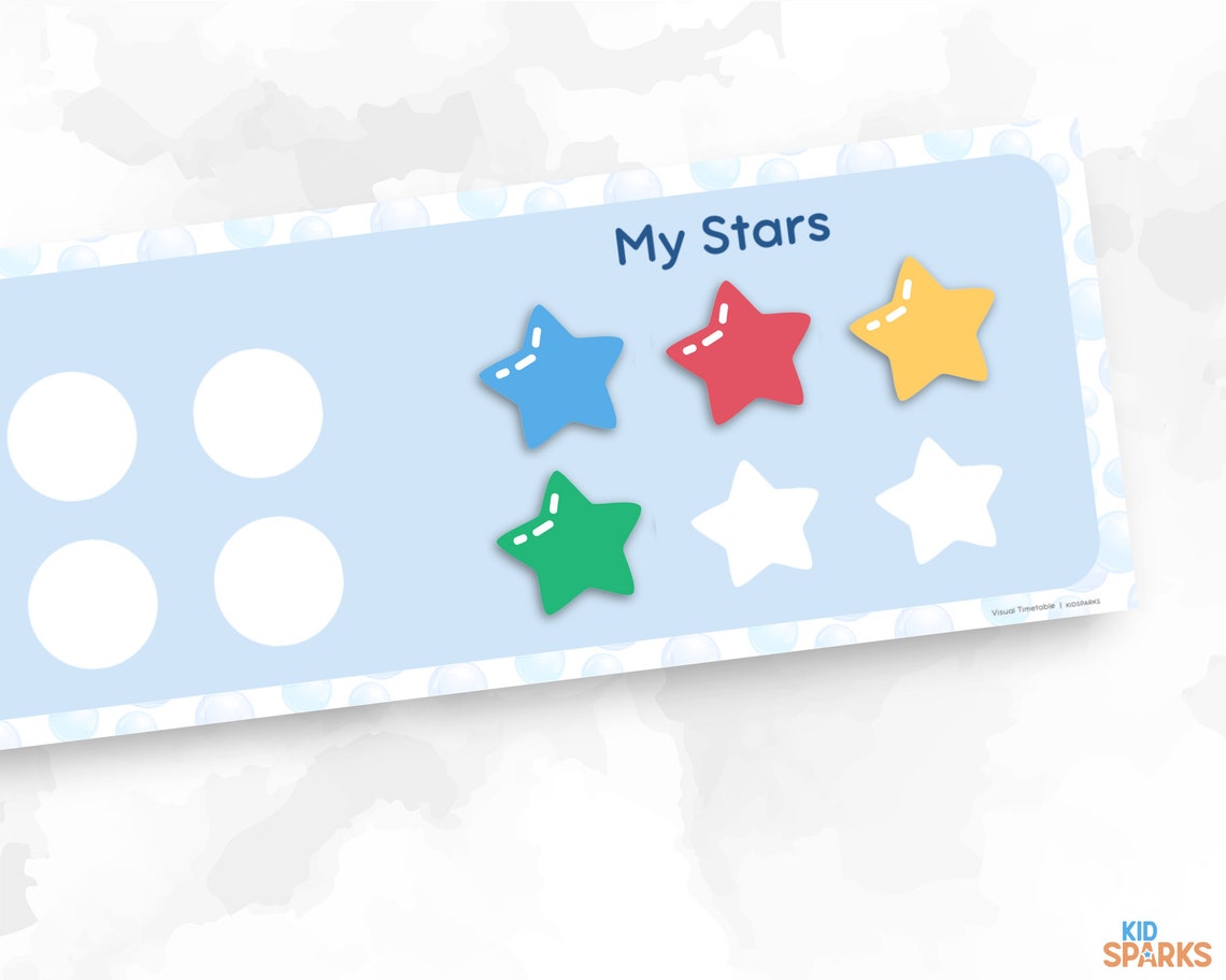 Editable Kids Visual Timetable Children Daily Planner, Kids ...