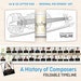 Composers Foldable Timeline | History of Music, Timeline Activity ...