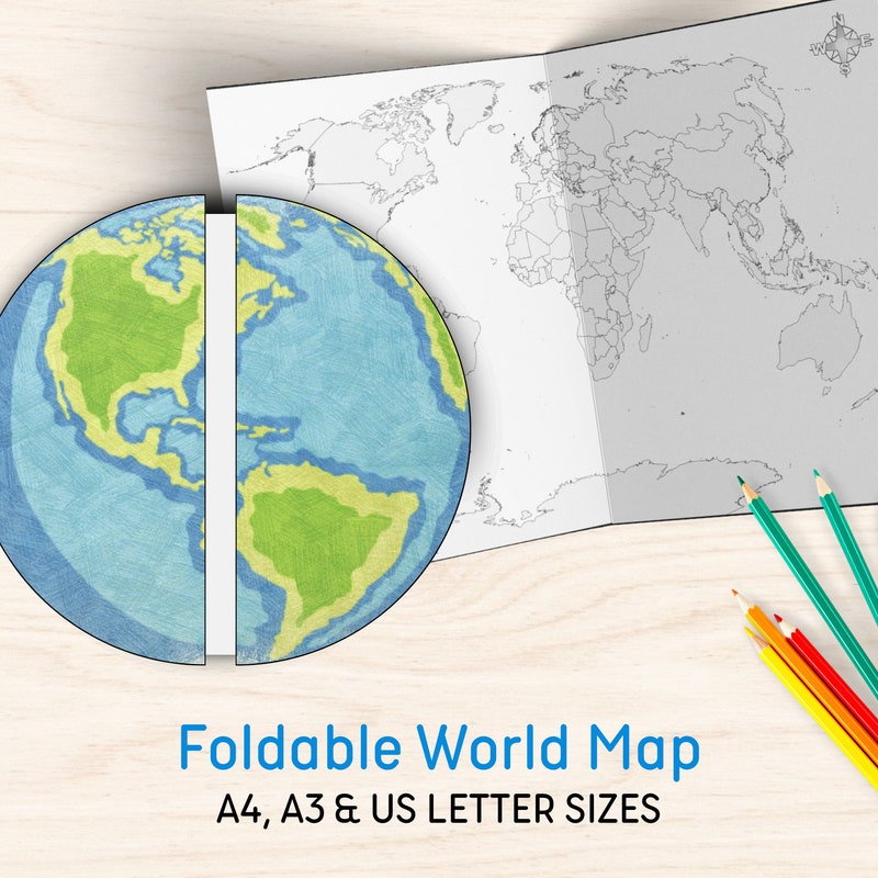 Montessori Map - Etsy