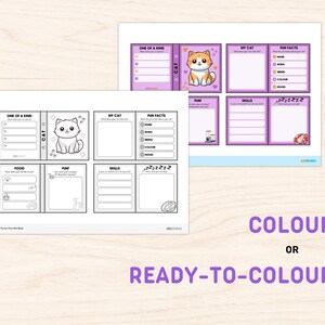 Printable Pocket Pet Mini Books for Kids | Craft Activity About Animals ...