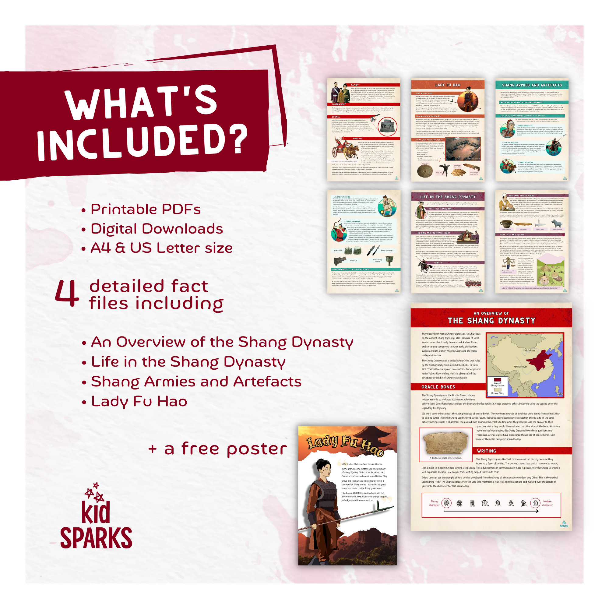 Shang Dynasty Fact Files | Ancient China Chinese History Learning ...