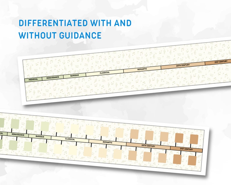 Composers Foldable Timeline | History of Music, Timeline Activity ...