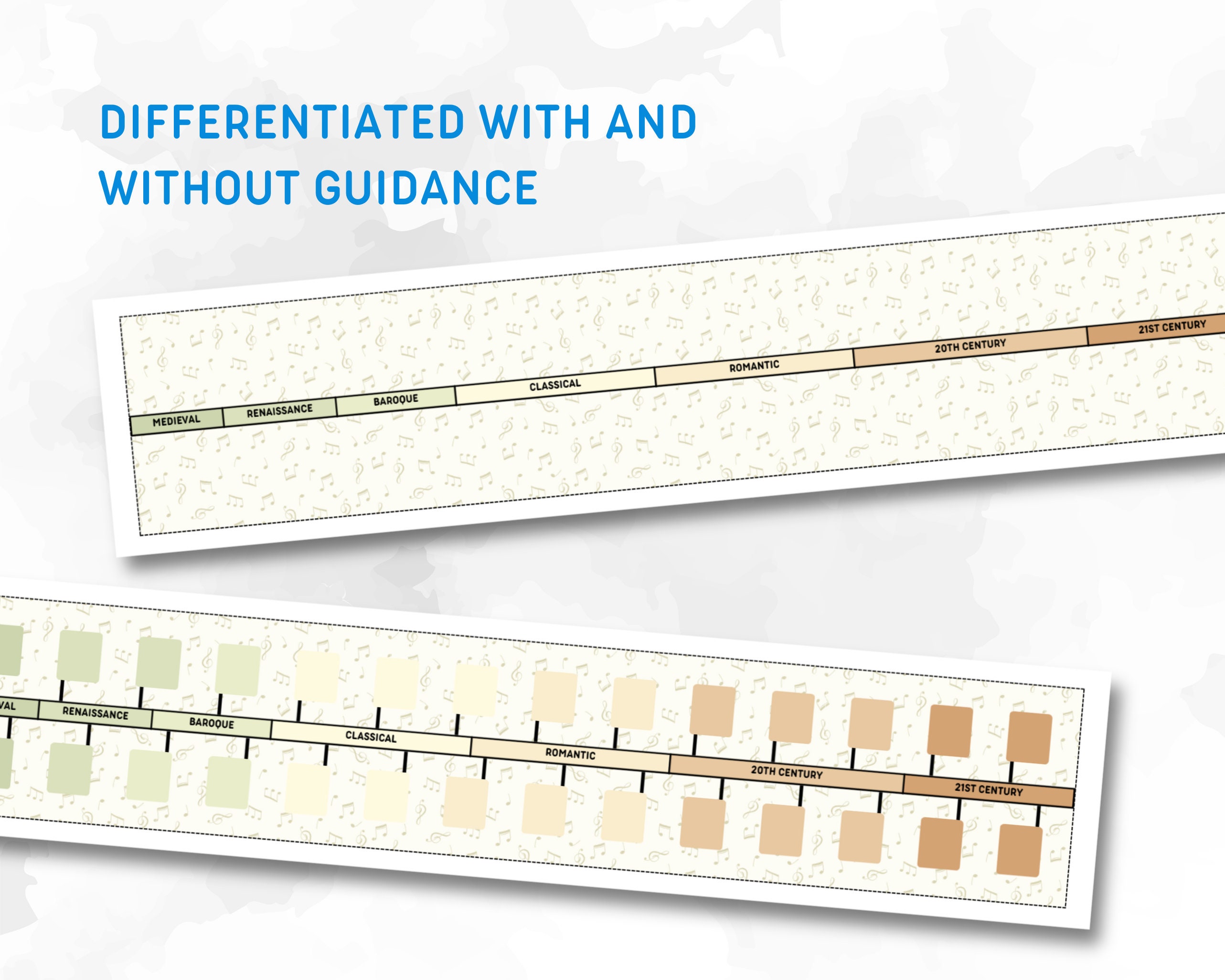 Composers Foldable Timeline | History of Music, Timeline Activity ...
