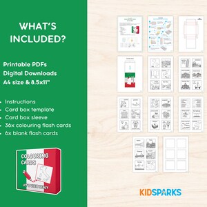 Visit Italy Flash Cards Activity | Colouring Activity Educate About ...