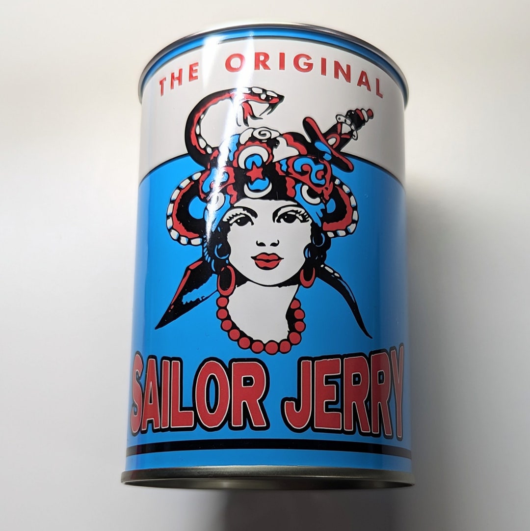 Sailor Jerry Spiced Rum Limited Edition Collectable Cocktail Tin Can - Etsy